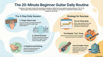 A Simple Daily Guitar Practice Routine for Beginners (15–20 Minutes ...